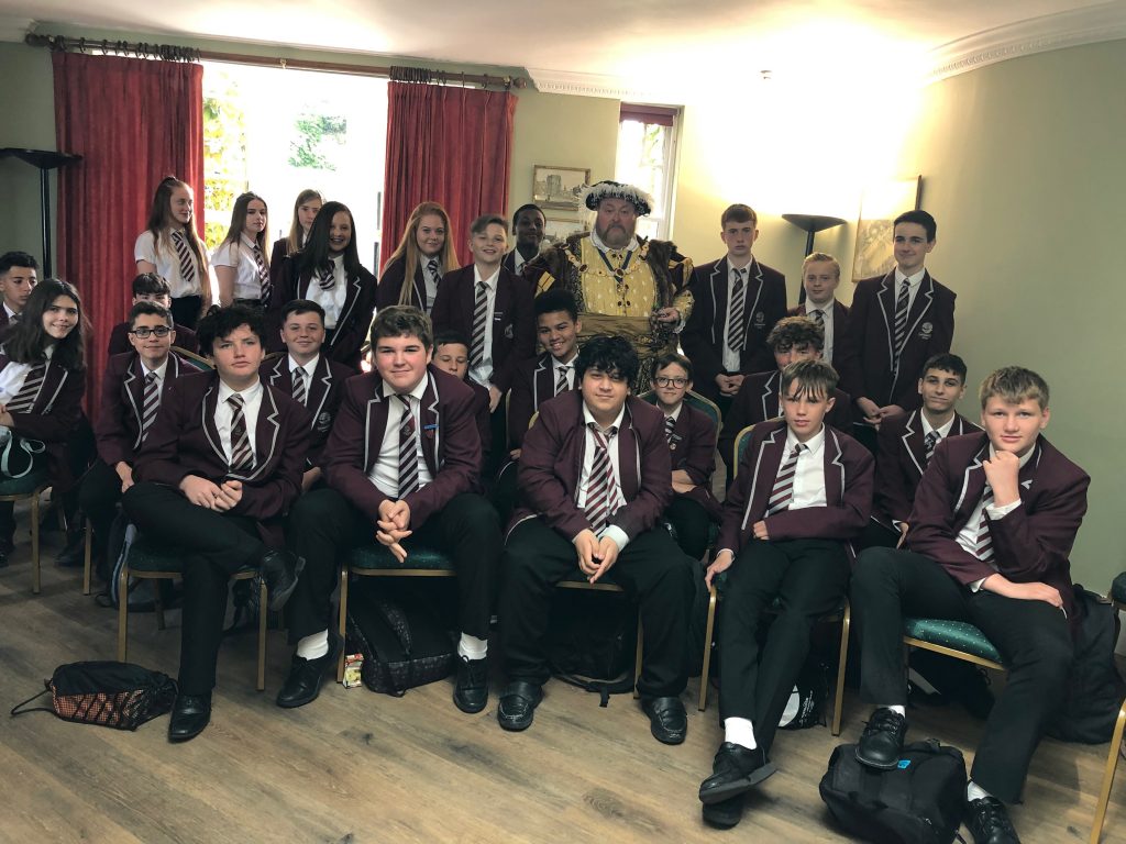 Chessington School ventures to the oldest occupied castle in the world ...